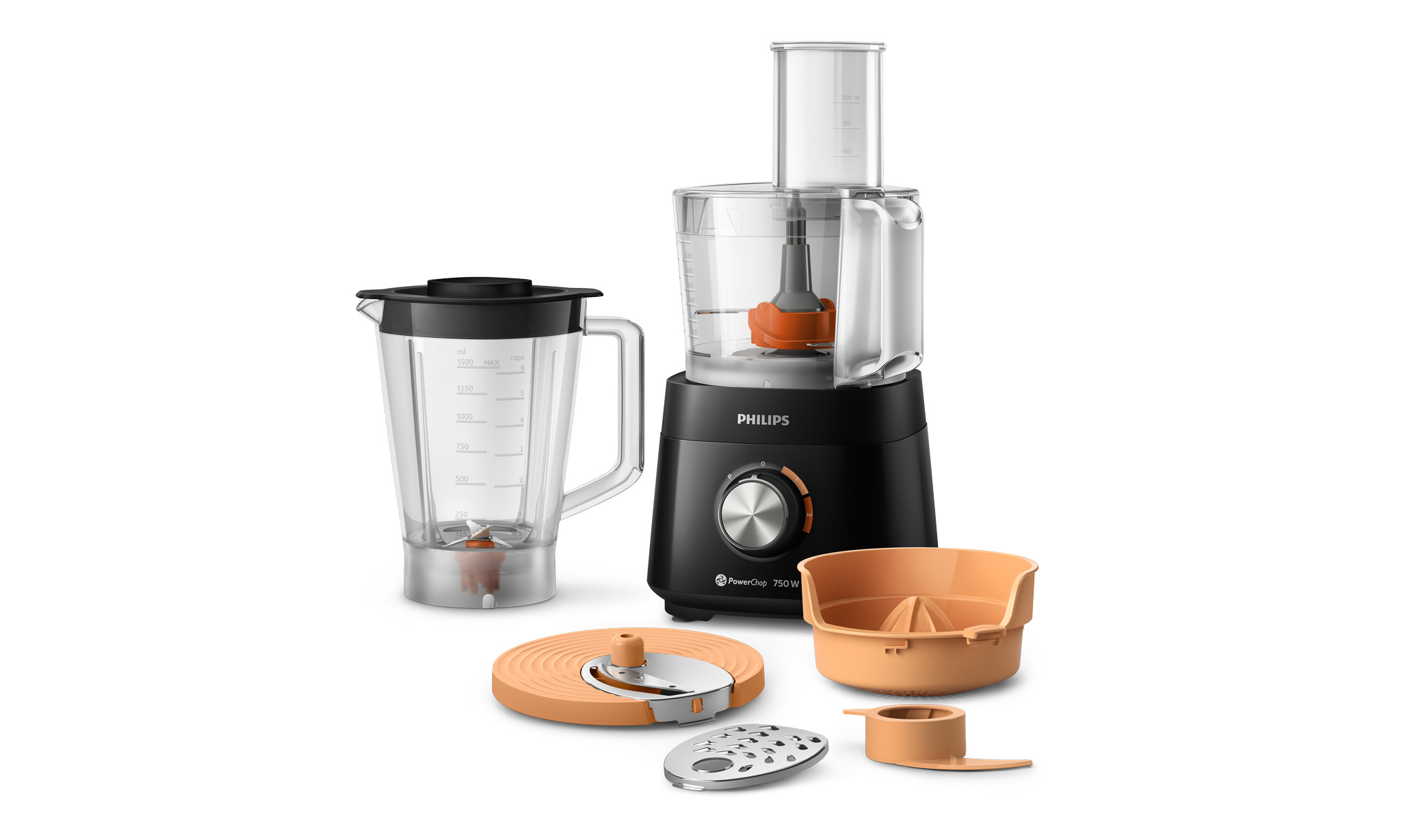 Philips 5000 Series Food processor HR7302 - 750W Motor Power - 1,5L ...