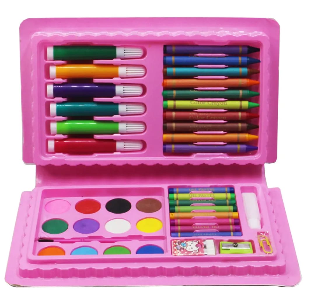 42 | 68 | 86|150 PCS Colouring Kit / Set With Button Box Best Quality ...