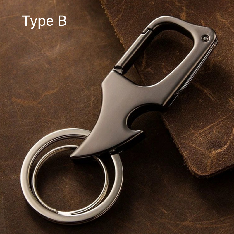 Key shape ring pocket Opener Screwdriver keychain kit Tool survive ...