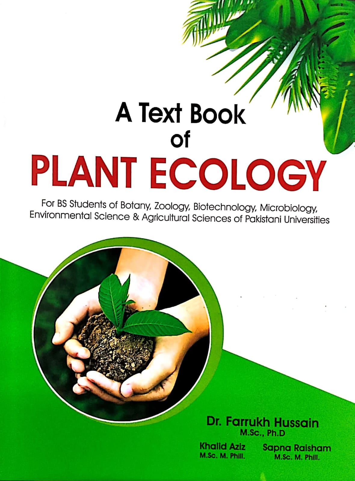 A Text Book of Plant Ecology For BS Students By Dr. Farrukh Hussain (M ...