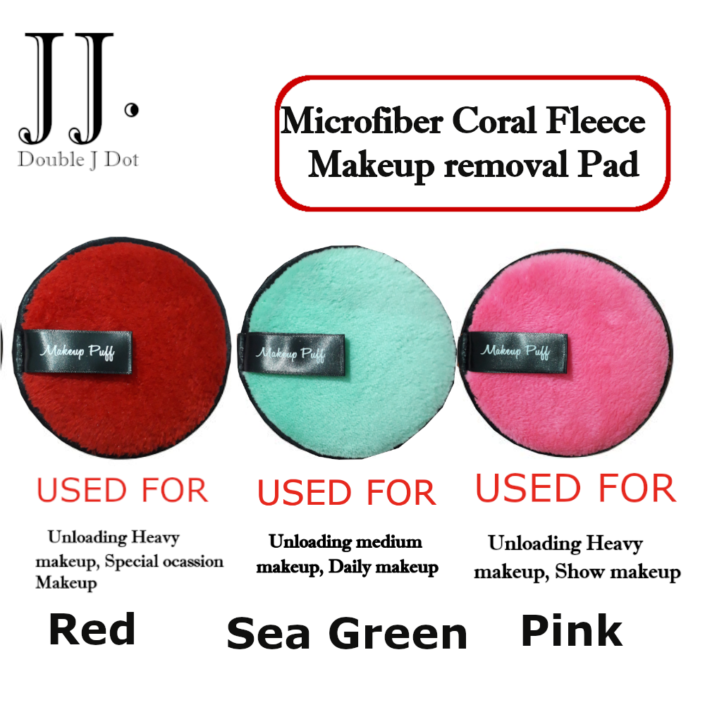 Best Reusable Microfiber Makeup Remover Pads and facial Puffs cleaning ...