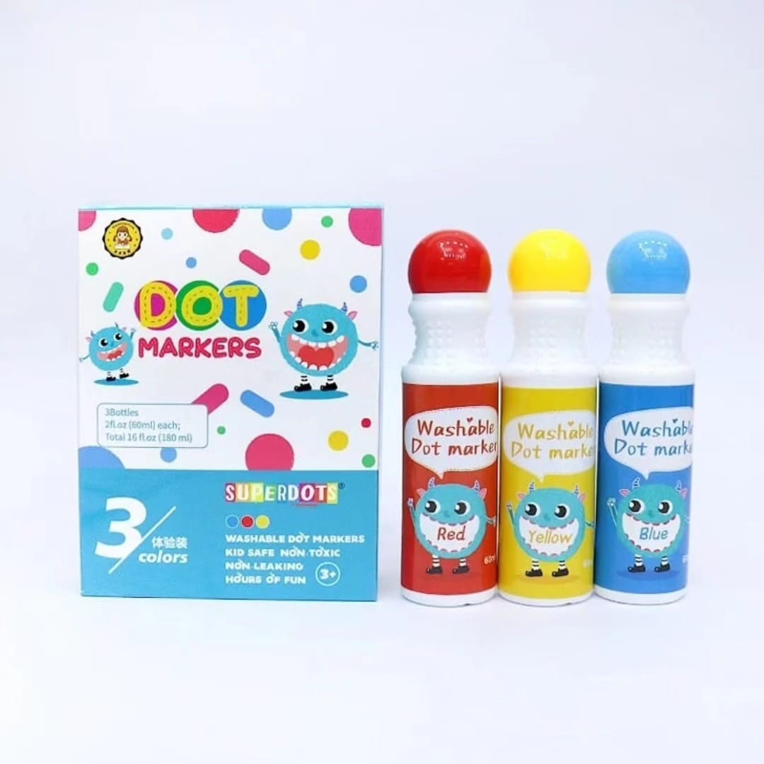 Super Dot markers, imported, high quality, suitable for toddlers and ...