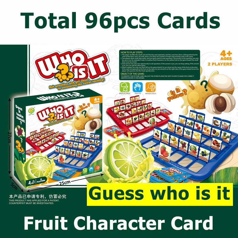 NovaNest Guess Who Is It ? Classic Board Game Funny Family Guessing ...