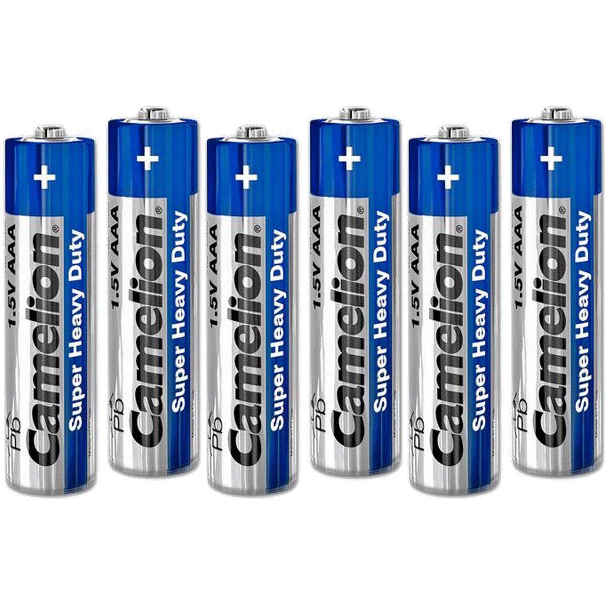 100% Original AAA Camelion Super Heavy Duty Blue - R03P AAA6 6 Pencil ...