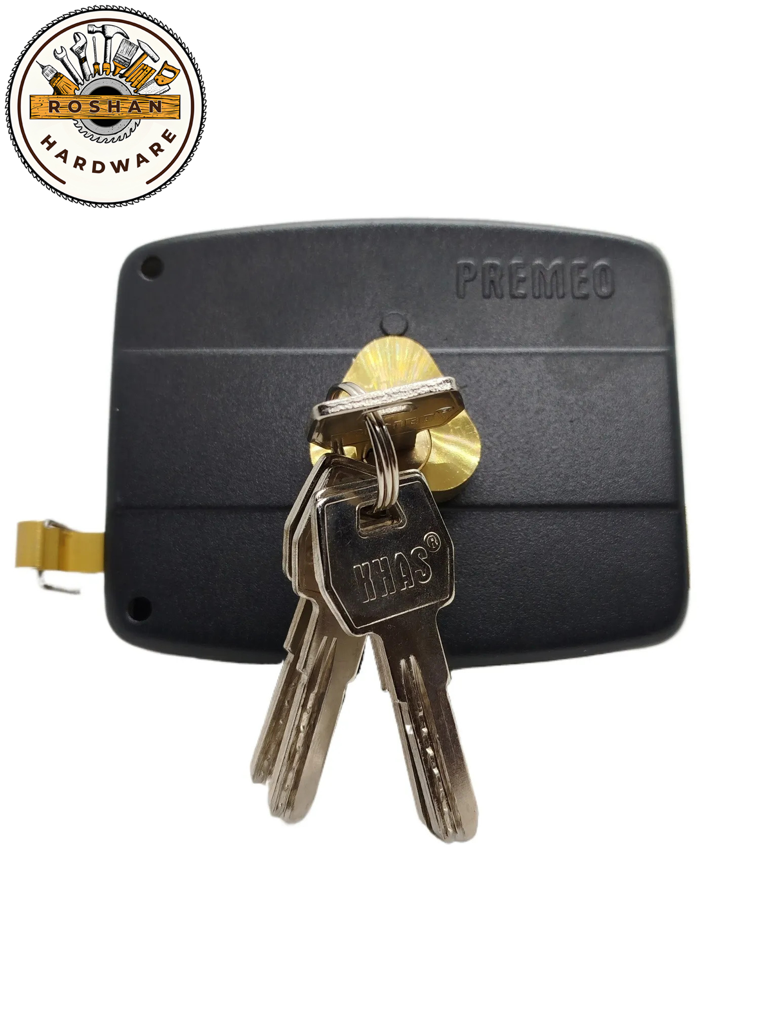 Premium Quality Khas Premio Main Gate Lock with 5 Keys| LT RIM Lock ...