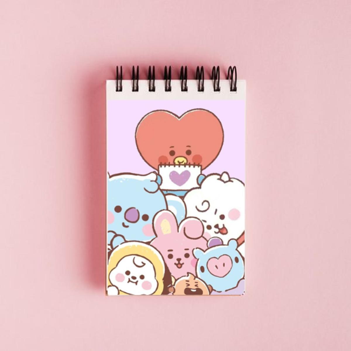 BT21 Mini Notepad for BTS Army | Daraz.pk