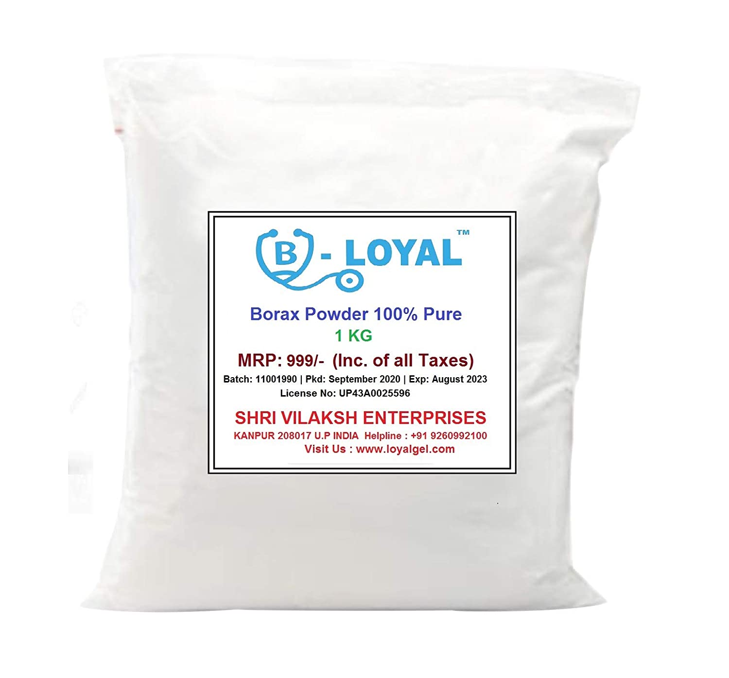 Loyal Borax Powder,100% Pure 1kg | Daraz.pk