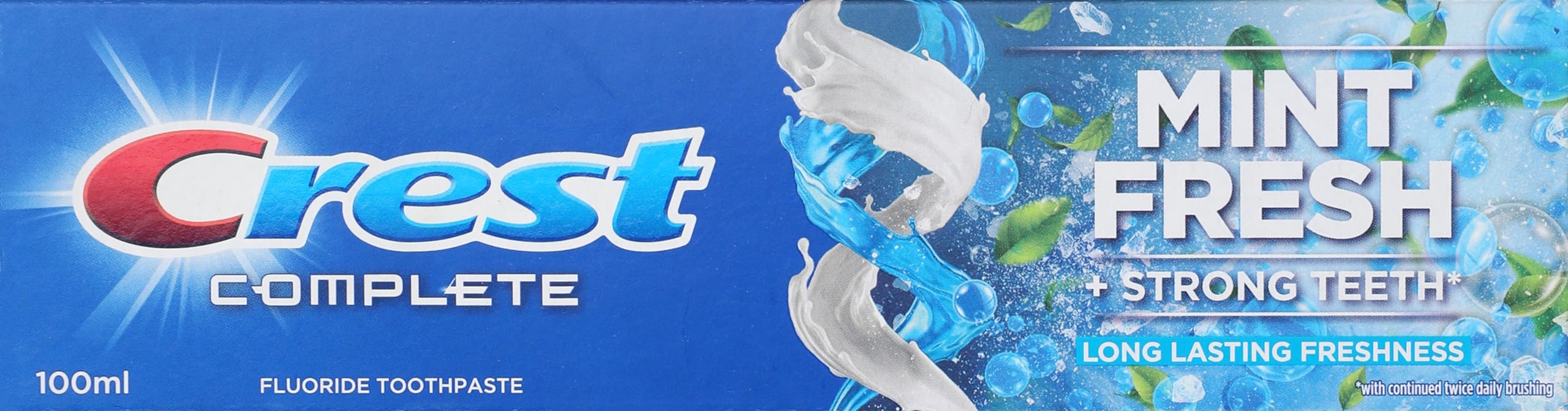 Crest Complete Fluoride Toothpaste Mint Fresh 100ml | Daraz.pk