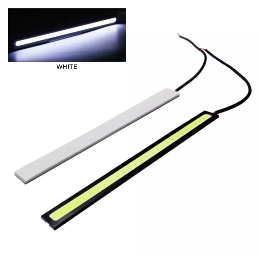 Strips LED Day light (1Set 2Pcs) White For Bikes and Car | Daraz.pk
