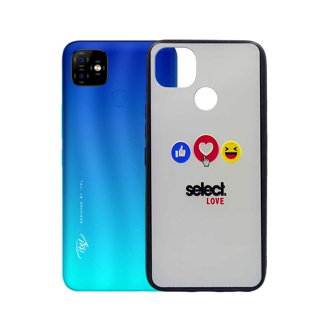 Itel Vision 1 Plus Uv Print Pouch Mobile Pouch (White), Protective ...