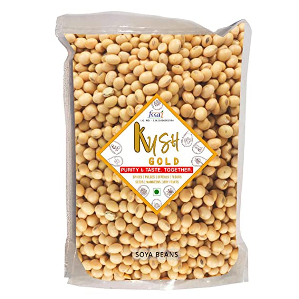 Soyabean Dana Whole/Soya Seeds/Soybeans (High Protein & Fiber) (750g ...