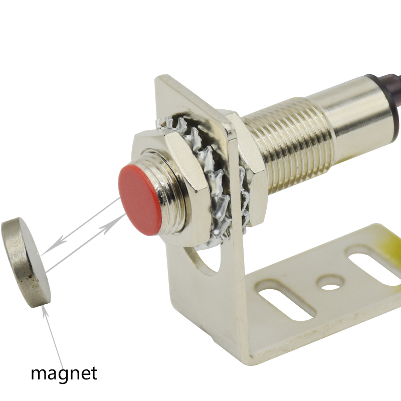 NJK18-5002C2 NPN NC Hall magnetic sensor Detection distance 0-10mm ...