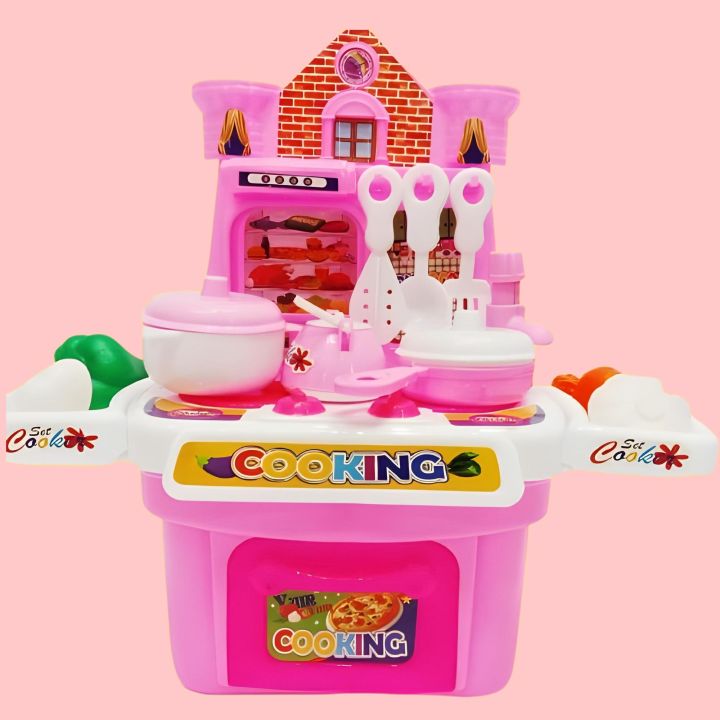 Kitchen Cooking Fun Set With Kitchen Appliances And Utensils - 32 pcs ...