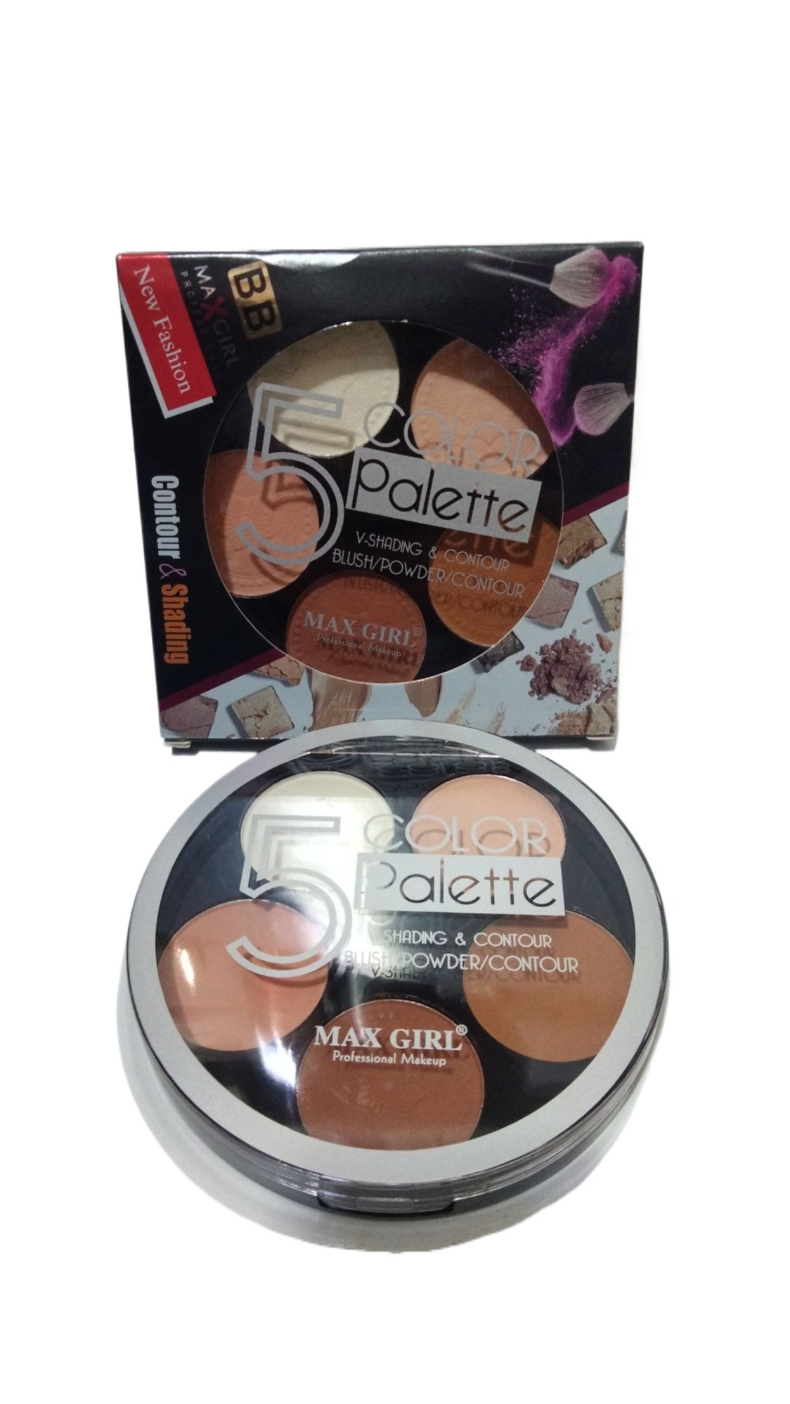 New Fashion 5 Colors Contour & Shading Kit | Daraz.pk