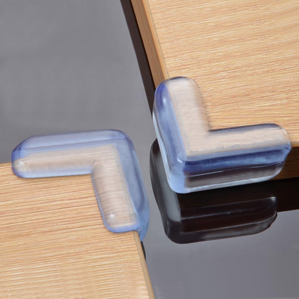 4Pcs Soft PVC Desk Table Guard Edge Child Safety Corner Protector ...