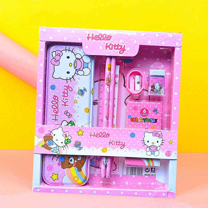 Stationery set for kids - Boys and Girls - Cartoon stationery set ...