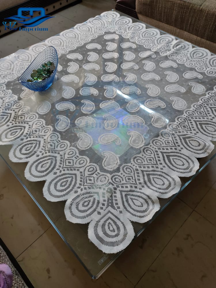 Multi color net center table cover (28x28) (33x33) (36x36 )inches ...