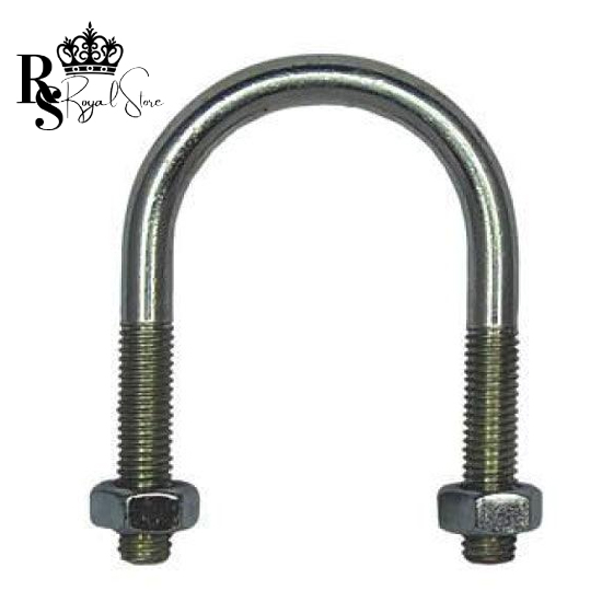 GI U Clamp with Double Hex Nut 3/4" (2 Pcs) | Daraz.pk