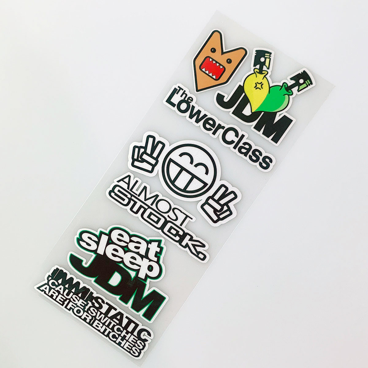 Reflective JDM Motorcycle Sticker Set A Win Win for Sponsor Brands ...