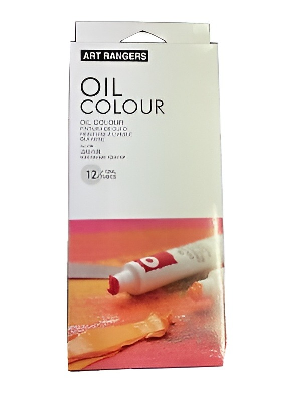 Pack Of 12 Tube's- Oil Paint Color Tubes- 12 ML Tubes- Oil Paint For ...