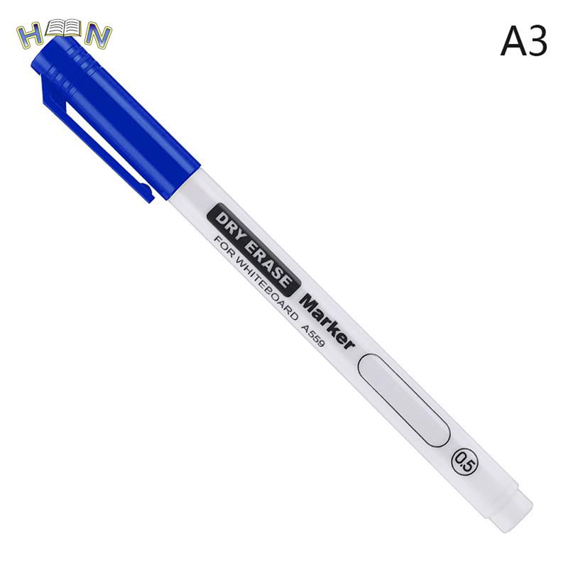 Erasable whiteboard pen extremely thin 0.5MM dry erasing pen office ...