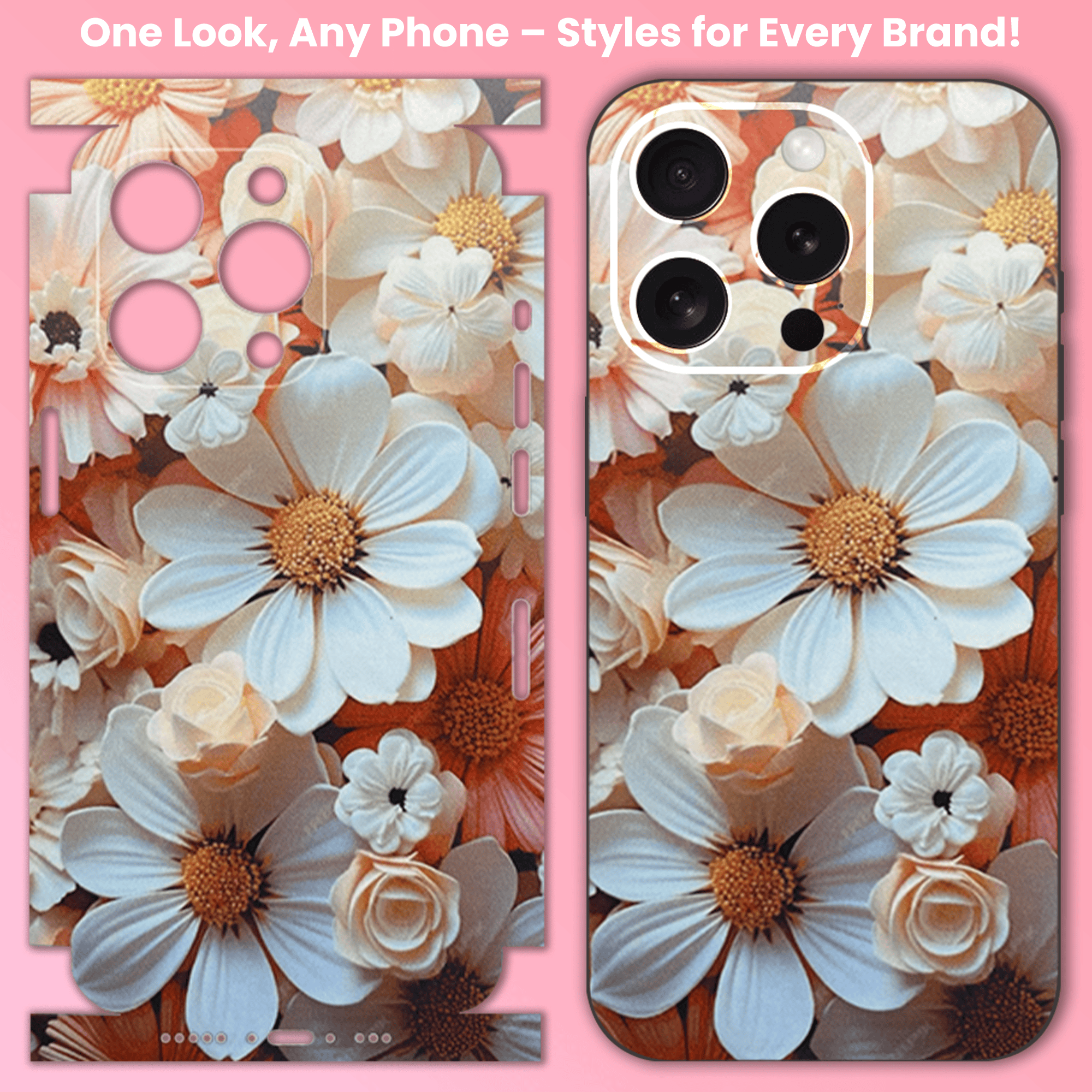 Universal Mobile Back Skins - Premium, Sleek Protection with Custom ...