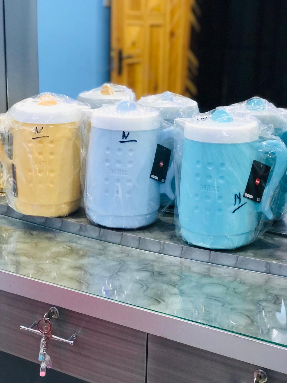 Water Jug / Hot and Cool Thermos Jug / Insulated Pitcher Jug (2 ltr ...