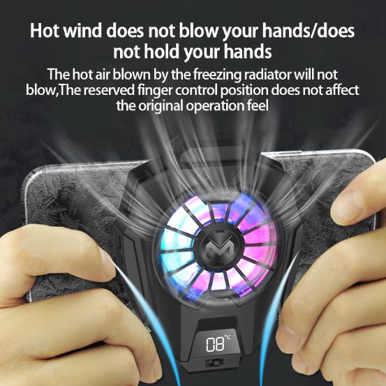 Dl05 MEMO Mobile Cooling Radiator Cool Wind for PUBG Phone Cooler Phone ...