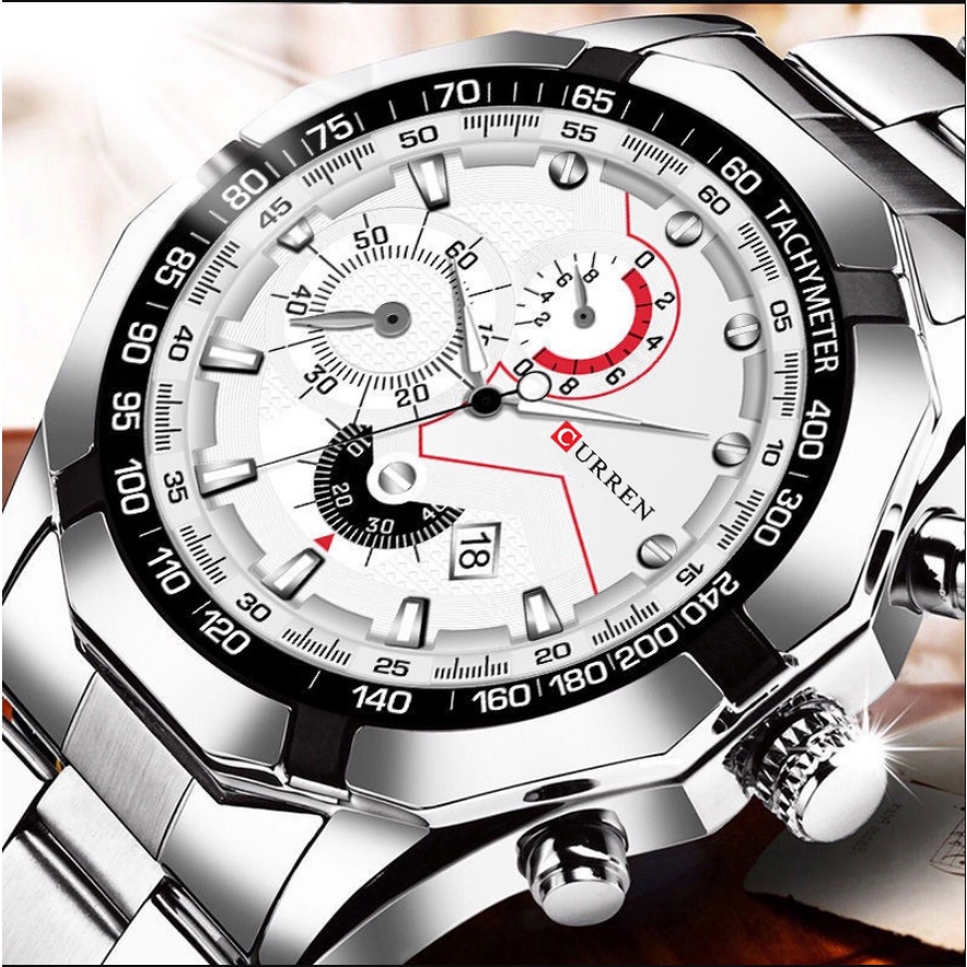 Men Automatic Vintage Quartz Watch Luminous Business Non-mechanical ...