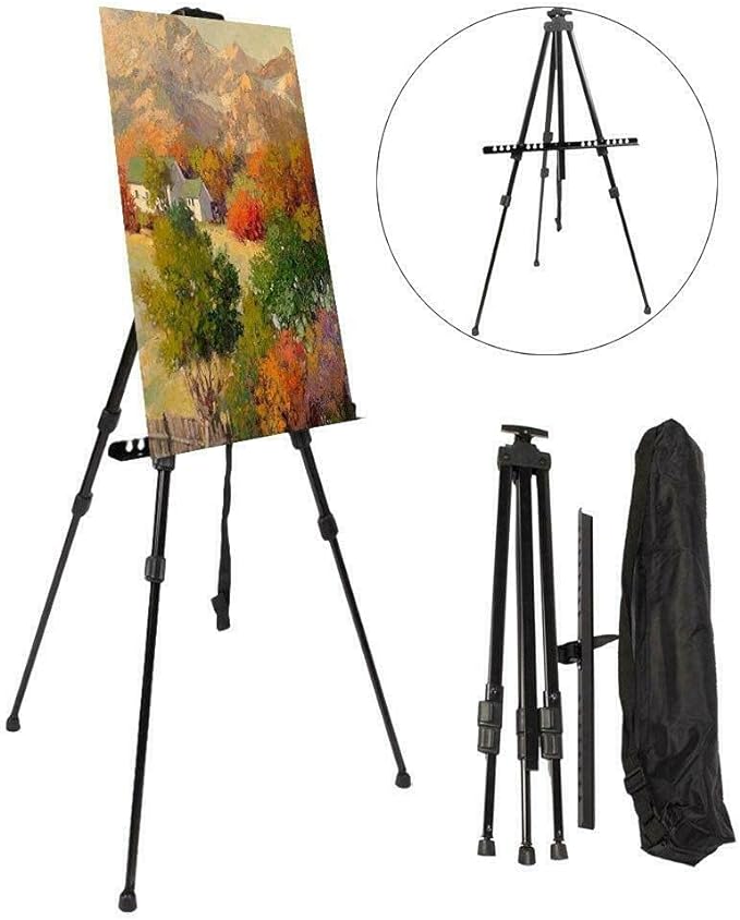 Openness - Black Art Easel Stand Adjustable Prismo For Canvas Board ...
