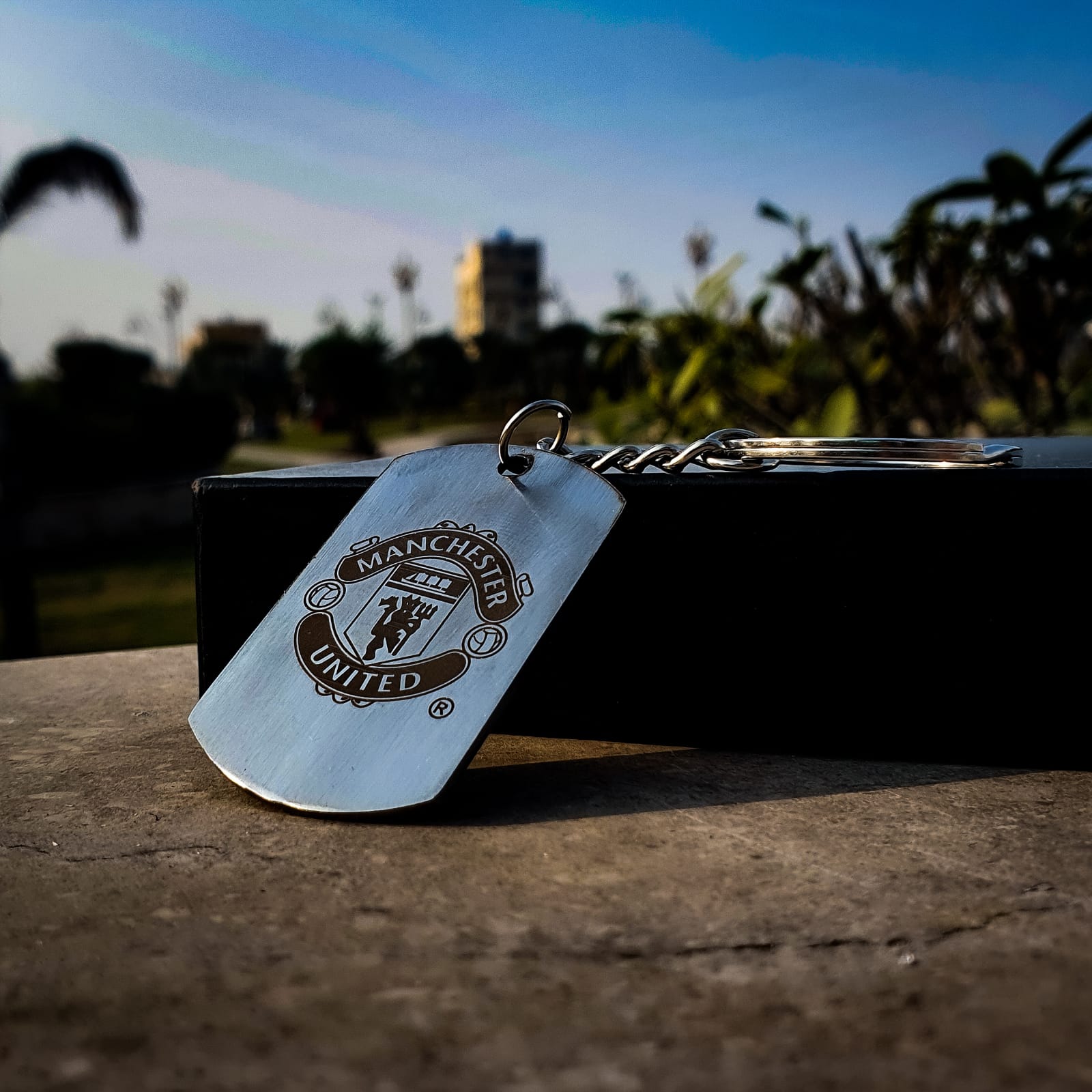 Officially Licensed Manchester City FC Stainless Steel Key Chain | Daraz.pk
