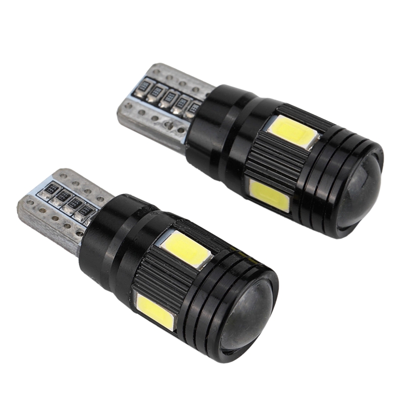 2Pcs Car Canbus T10 Led Light 5730 6Smd Error Free 12V Bulbs | Daraz.pk