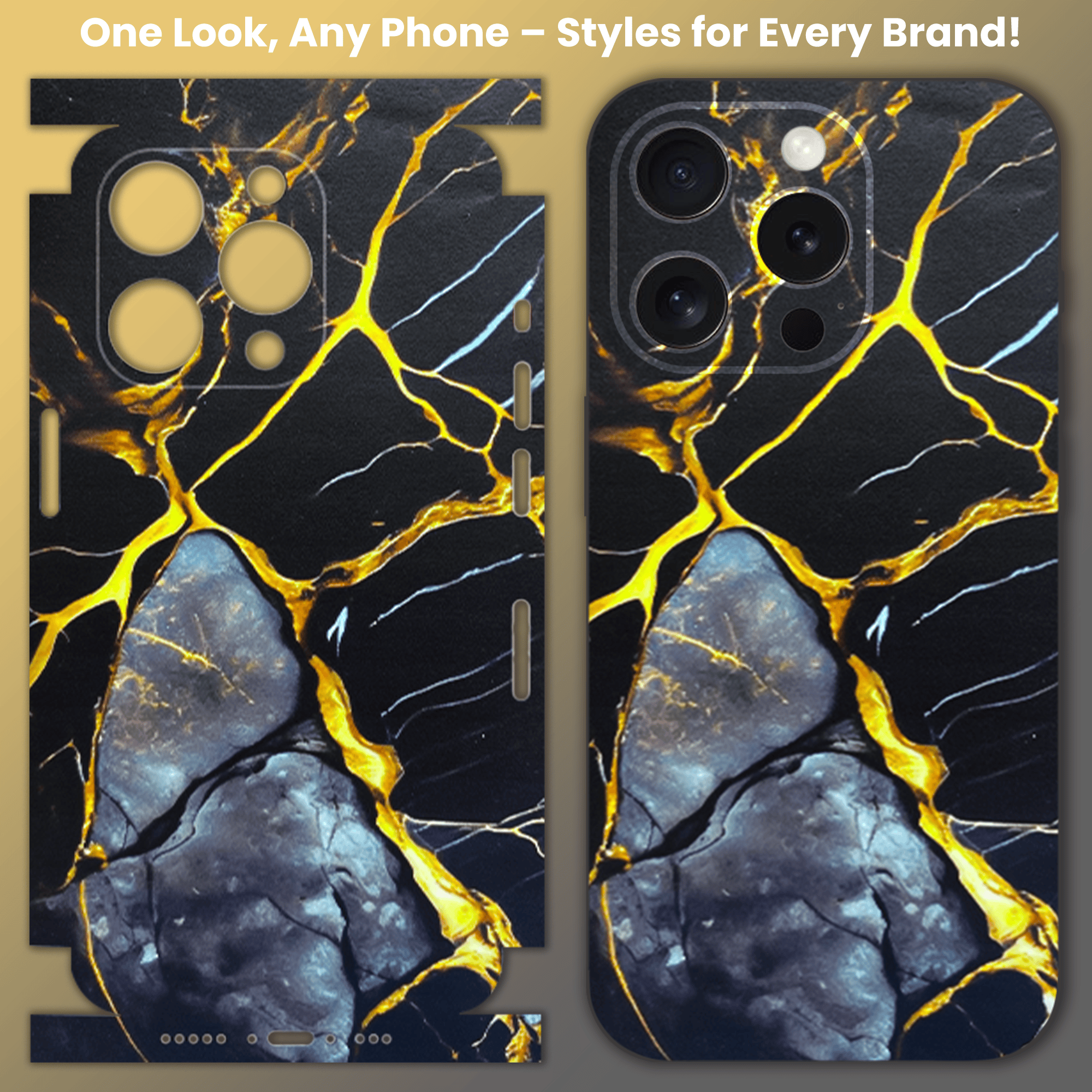 Universal Mobile Back Skins - Premium, Sleek Protection with Custom ...