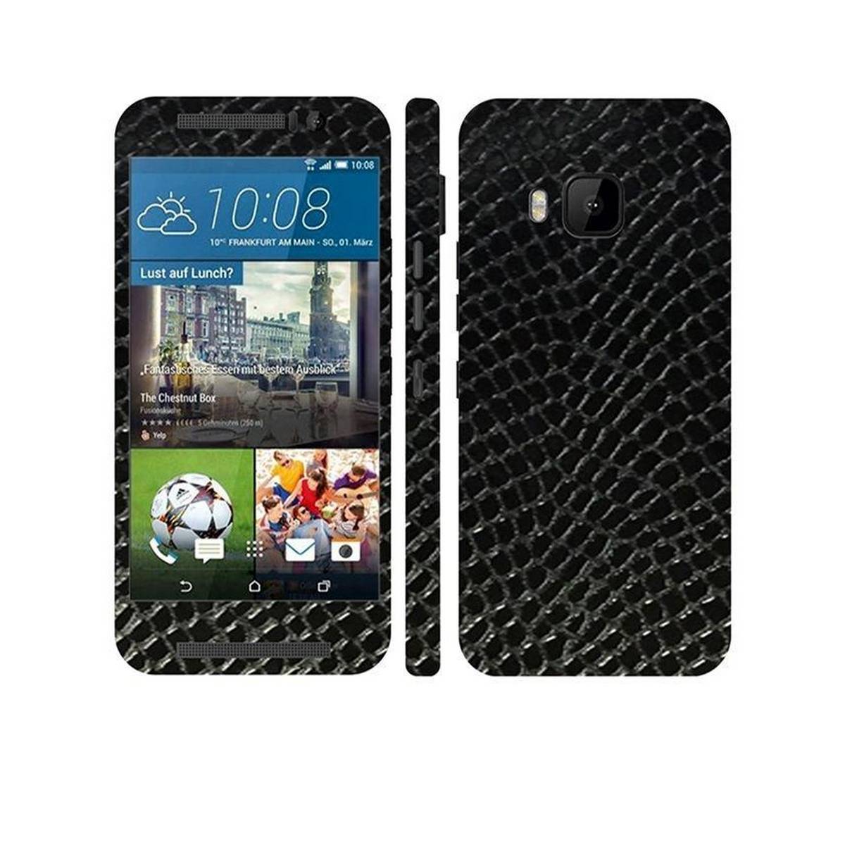 Htc One Leather Skin