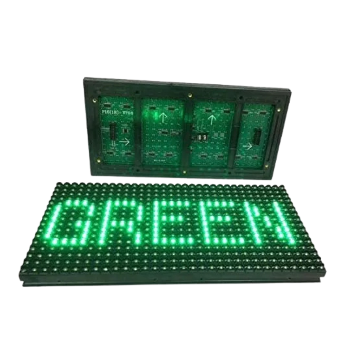 P10 LED Dot Matrix Display 16x32 – Red LED Panel for Arduino, ESP32 ...