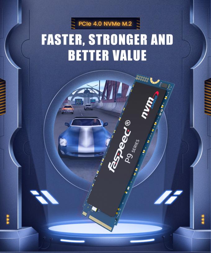 Faspeed PCIe 4.0 512GB 1TB M2 NVMe SSDs Gen4 Drive Solid State Disk For ...