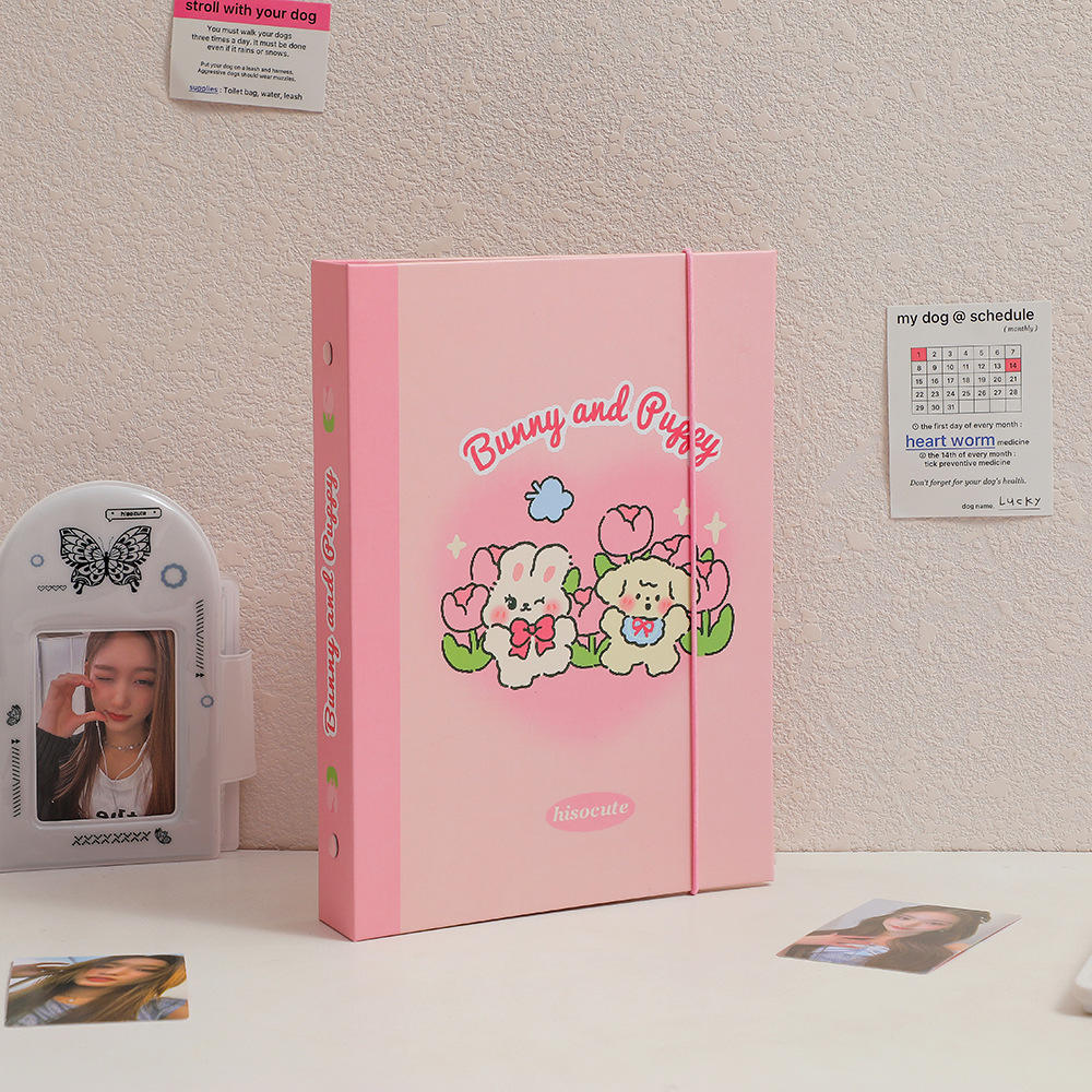 A5 Kpop Photocard Binder Photo Cards Collect Book Storage Album ...