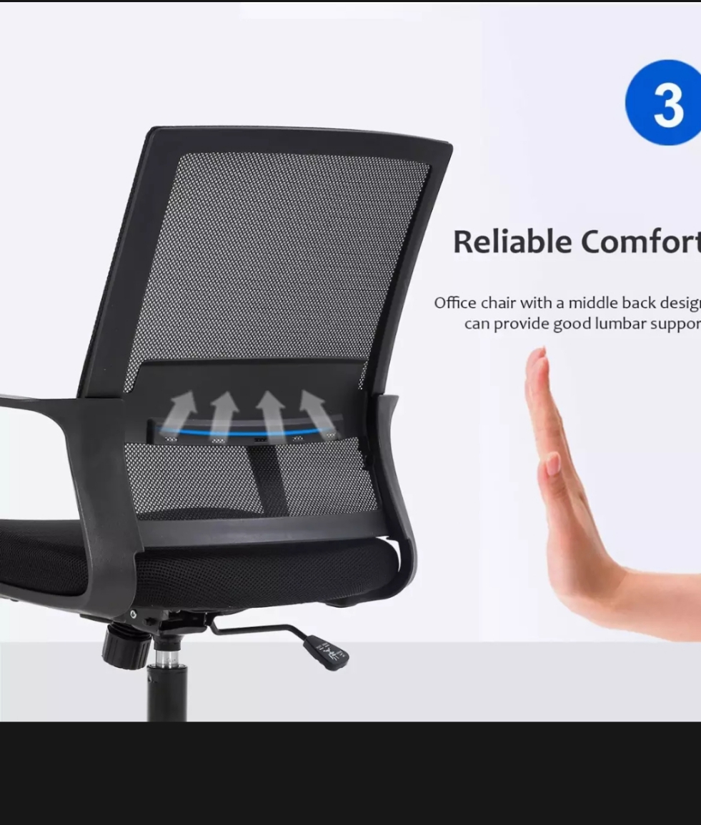 Mesh Back Revolving Computer Office Chair | Daraz.pk