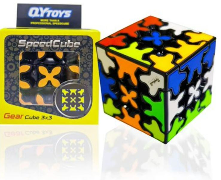 Gear Rubik's Cube stickerless three dimensional gear structure ...