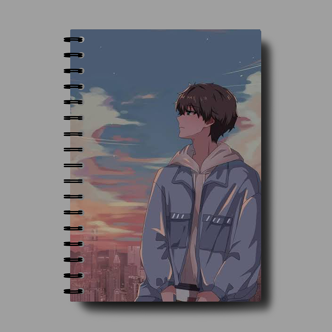 Anime Boy Spiral Notebook - 7770 | Daraz.pk