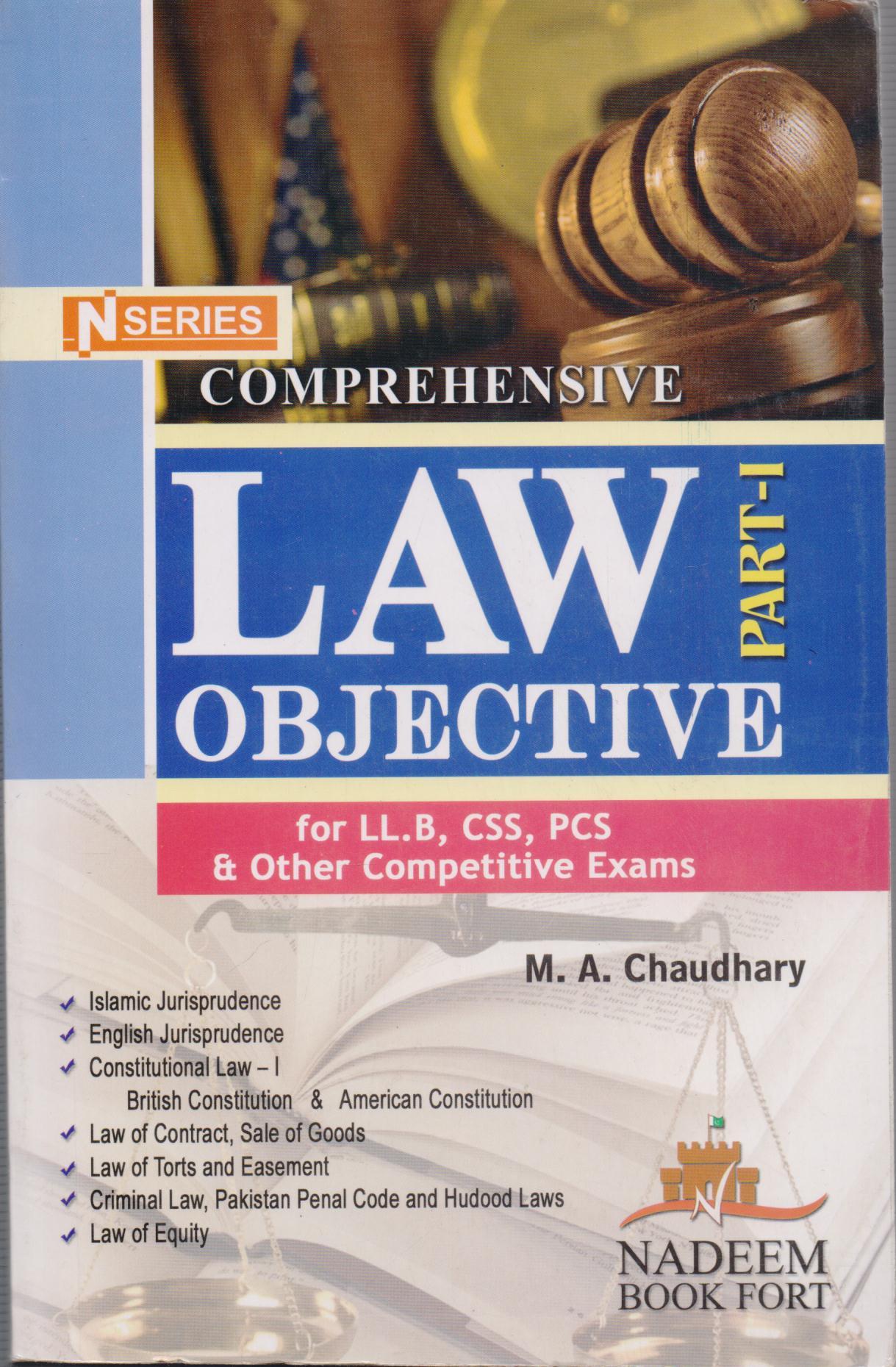 Comprehensive Law Objective Part One | Daraz.pk