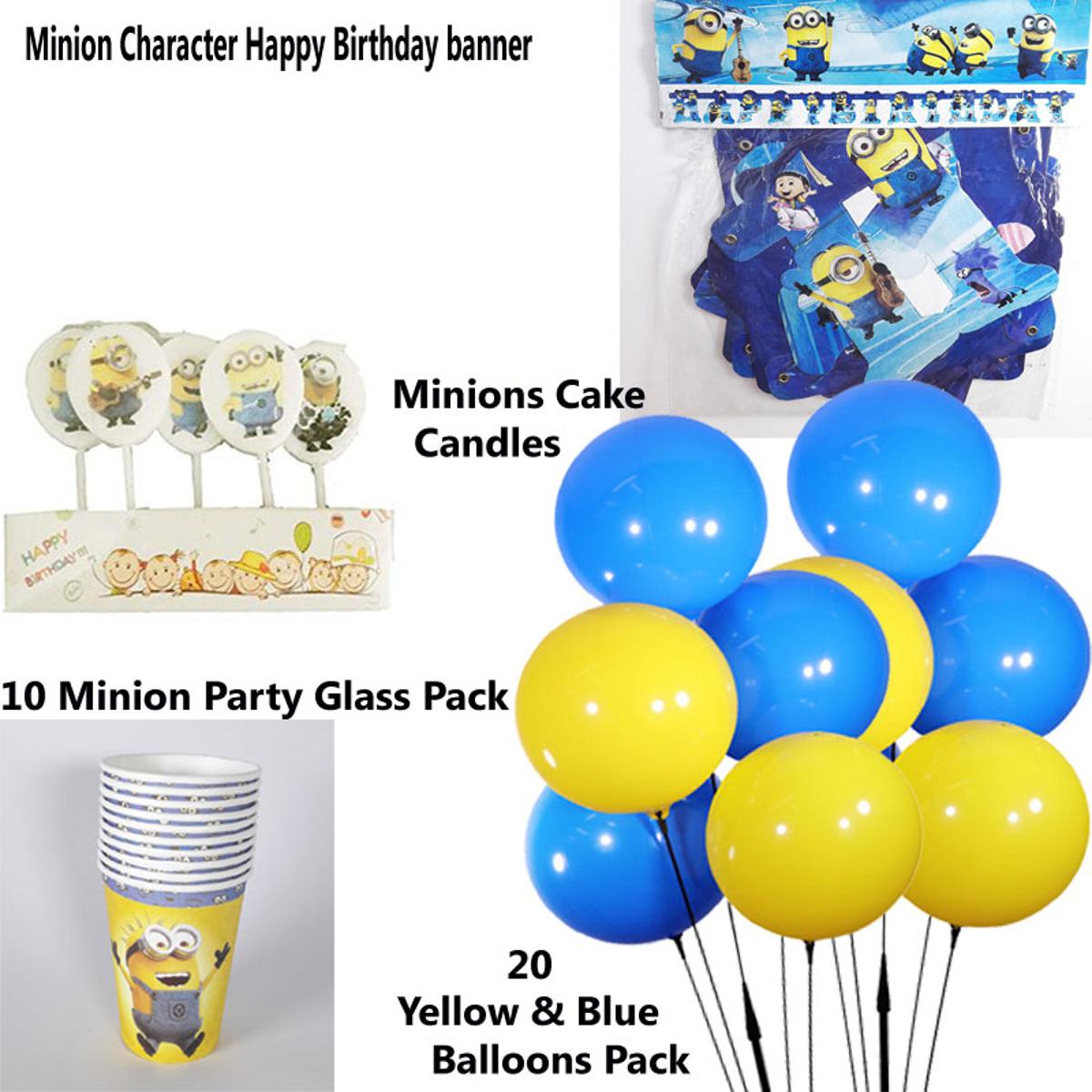 Minion Happy Birthday Banner