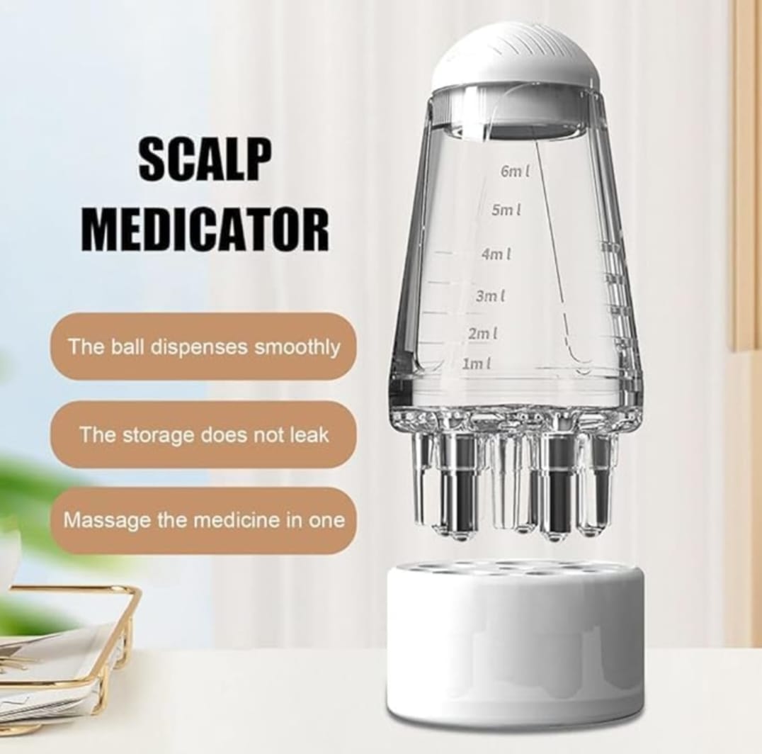 Scalp Applicator Comb, Oil Applicator Bottle, Portable Hair Oil ...