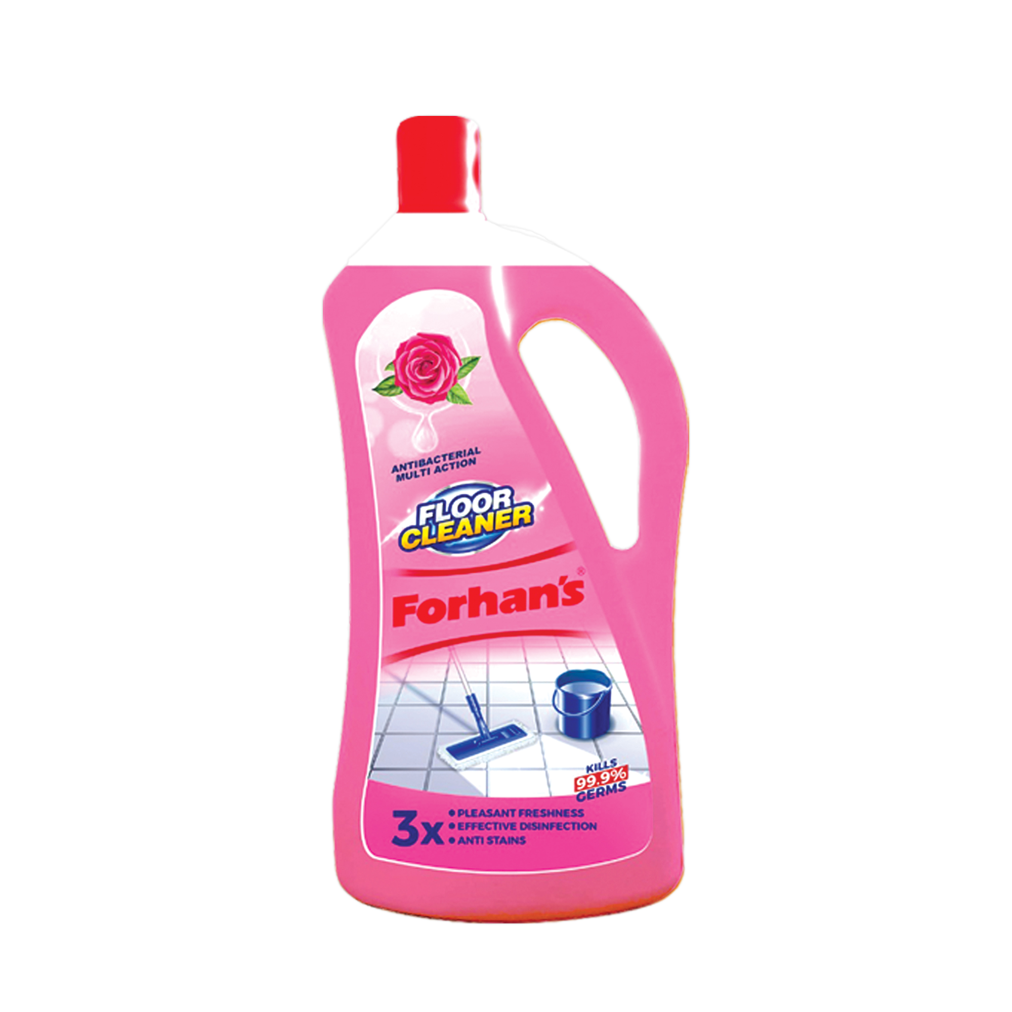 Forhan's Antibacterial Multi Action Floor Cleaner (Rose) 500 ml | Daraz.pk