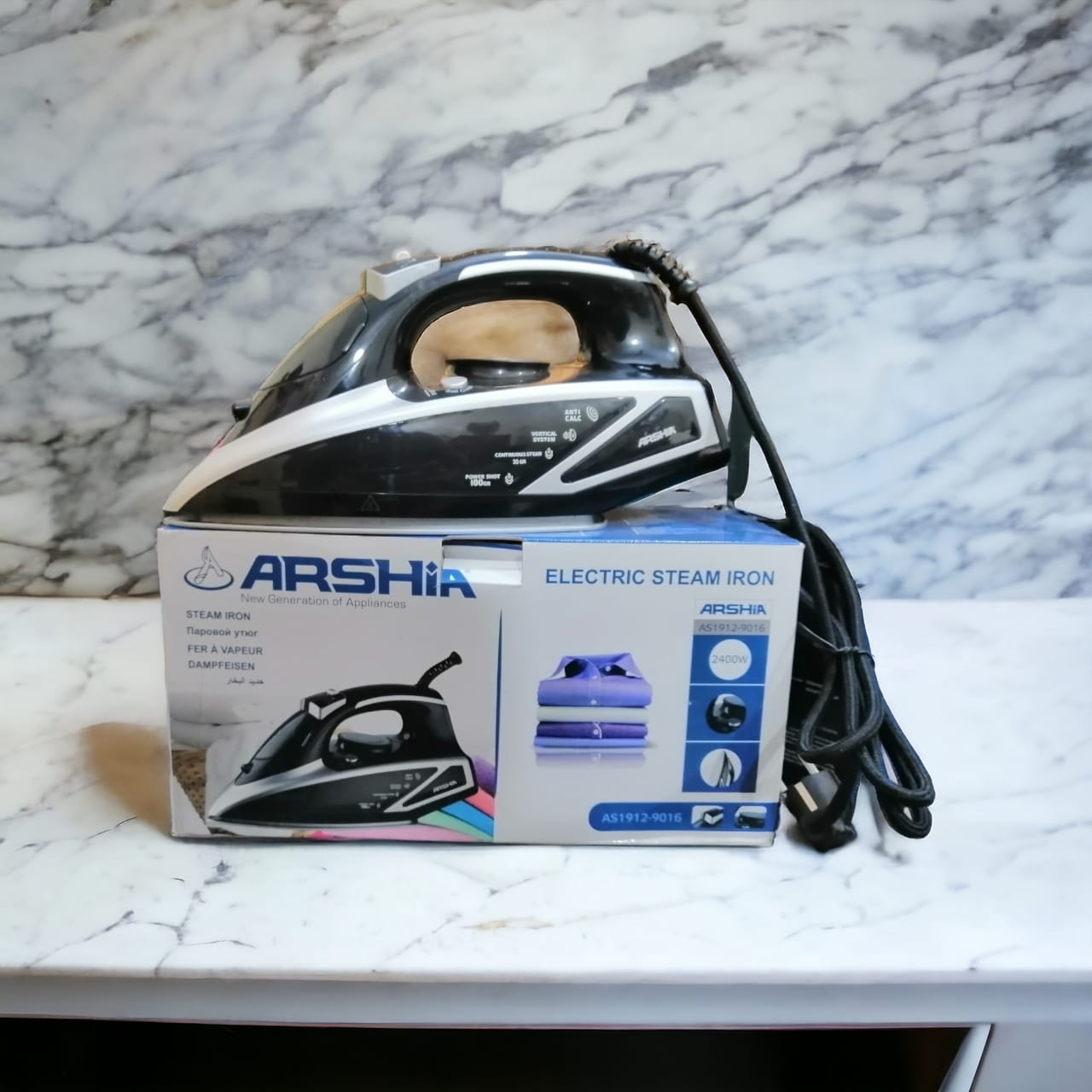 German Lot Arshia Electric Steam Iron | Daraz.pk