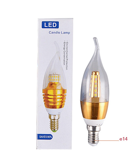 Candle Led Bulb - Candle Light Led E27, E14 Non-Breakable 5w Warm - For ...