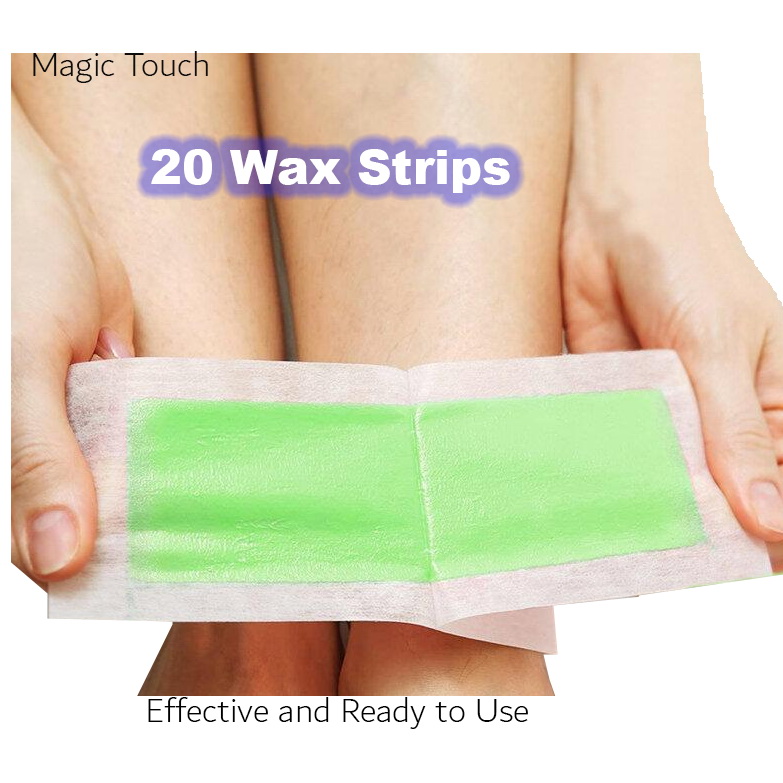 Professional Depilation Body Wax Strips Pack of 20 | Daraz.pk