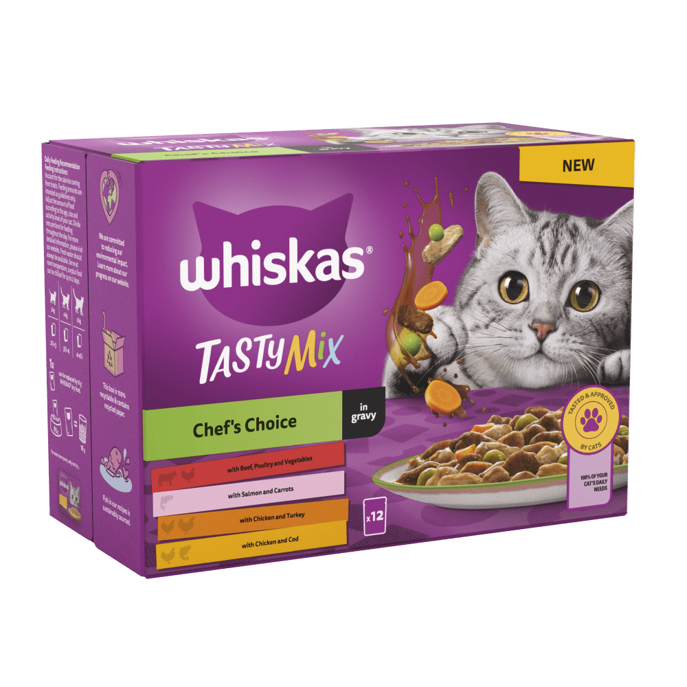 Whiskas Sachet Chef Choice Gravy 1+ - 85gm | Daraz.pk