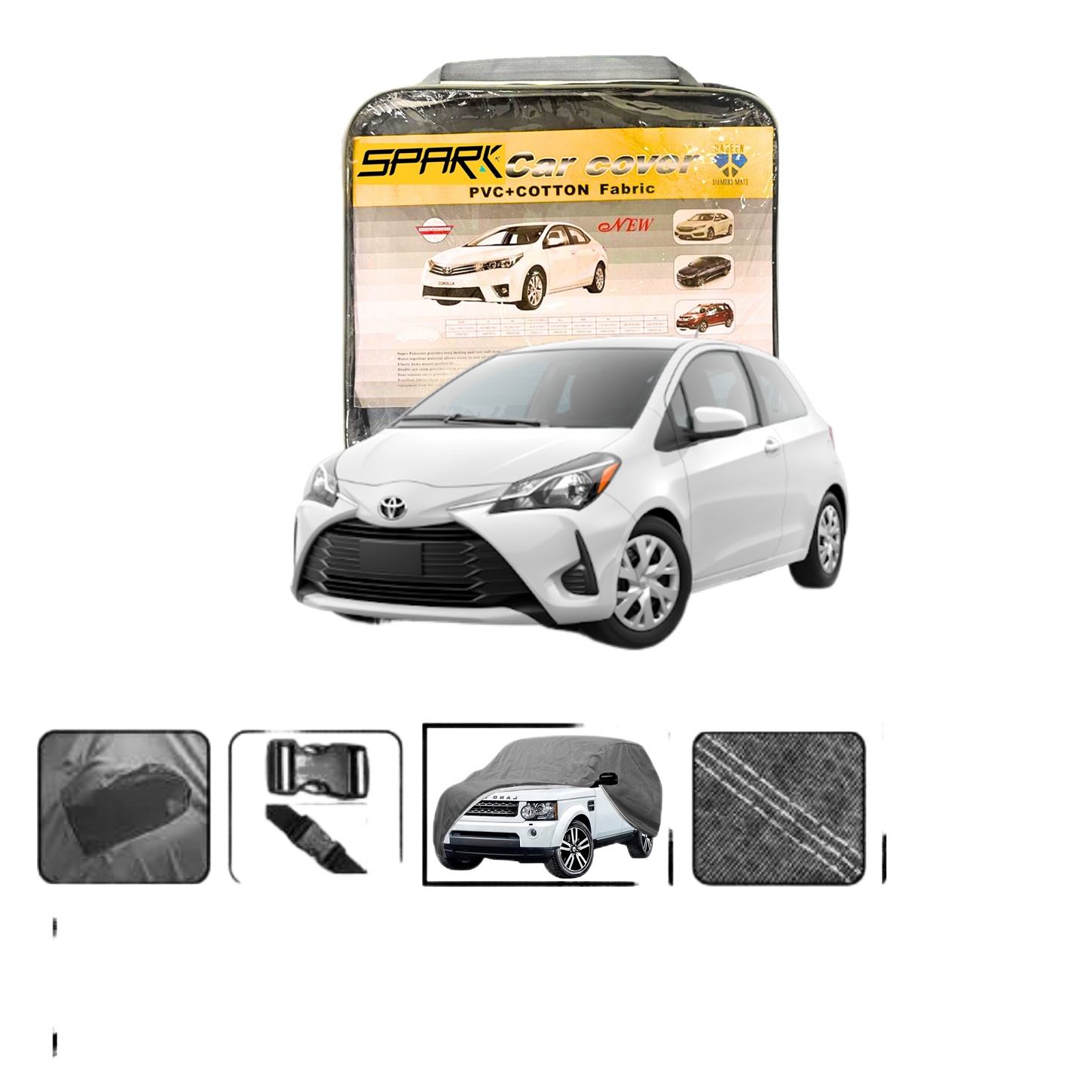 TOYOTA VITZ 2017-2019 Top Cover | High Quality Water Proof Custom Size ...