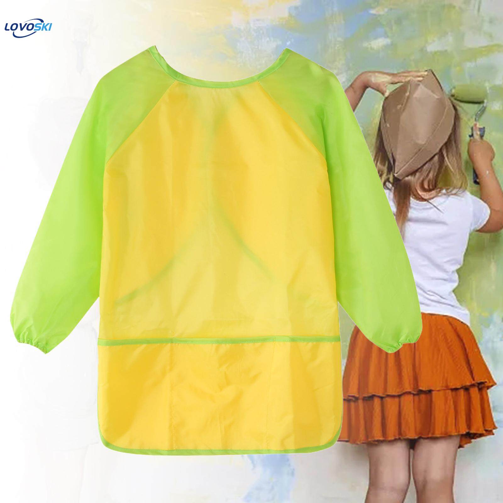 Kids Painting Apron Apron for Drawing Classroom Nursery School | Daraz.pk